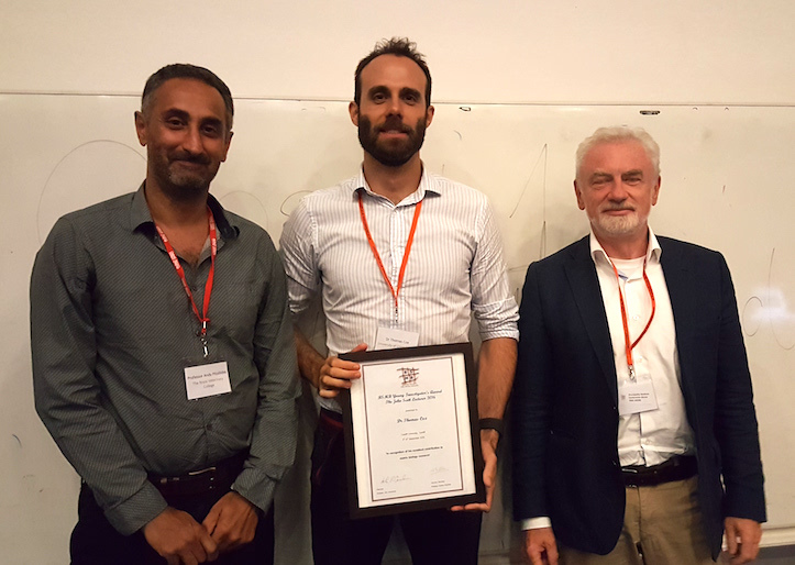 Thomas Cox wins the BSMB Young Investigator John Scott Award 2016 | erlerlab